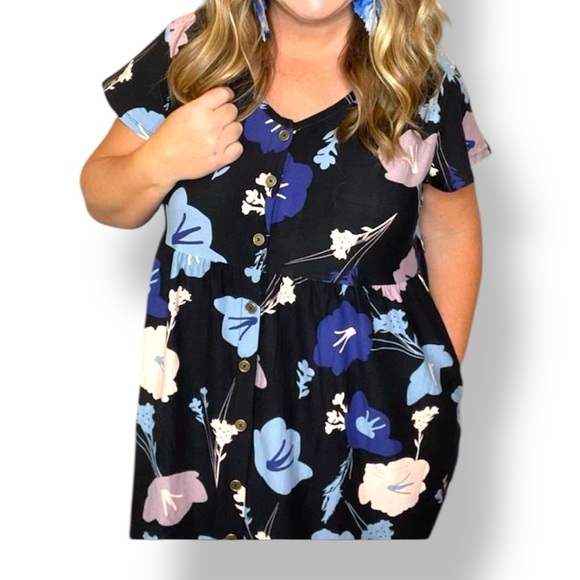 LuLaRoe | Dresses | Nwt Lularoe Heidi Babydoll Dress | Poshmark